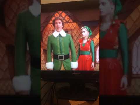 Elf the movie no singing in the North Pole scene - YouTube