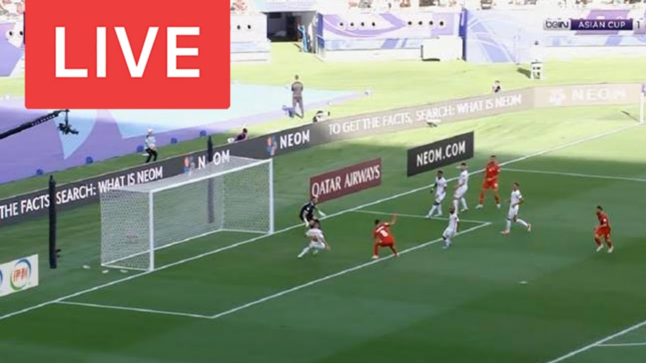 رد فعل علي الشوط الثاني في مباراة الاردن والبحرين في كاس امم اسيا بث