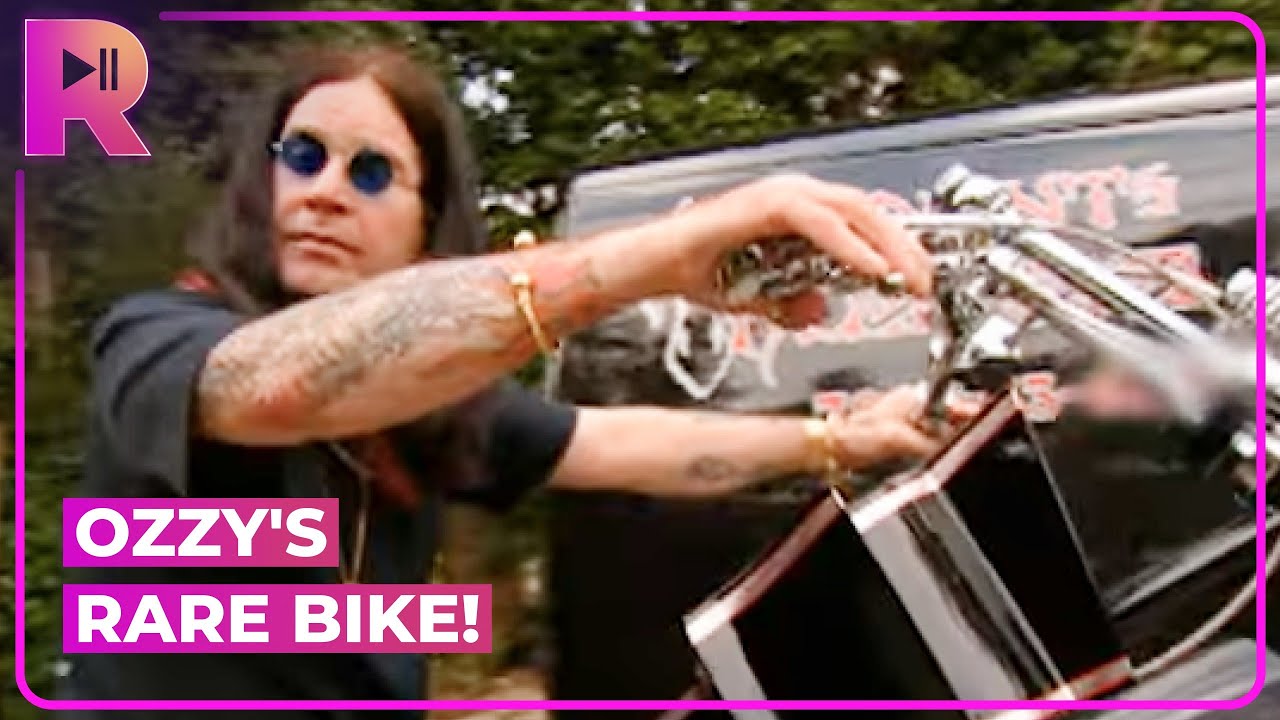 Ozzy Gets Custom Chopper While DMX Skips Sharon's Show - YouTube