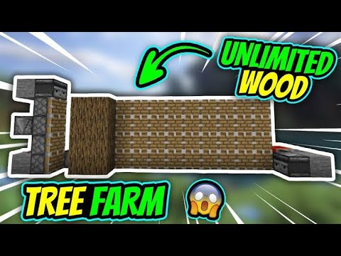 Infinite wood log farm | Epic journey part 46 - YouTube