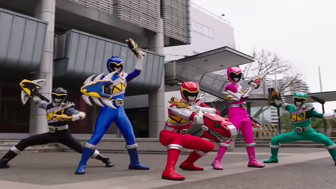 Power Rangers Dino Charge - A Fool’s Hour - Power Rangers vs Scrapper ...