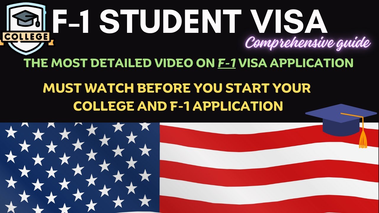 Video #33🌐Guide 4 Mastering F-1 (STUDENT VISA) Application Process 4 INTERNATIONAL Students🎓# ...