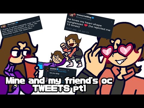 Mine and my friends oc TWEETS //Part 1// 💩post//•Itz Juliana• - YouTube