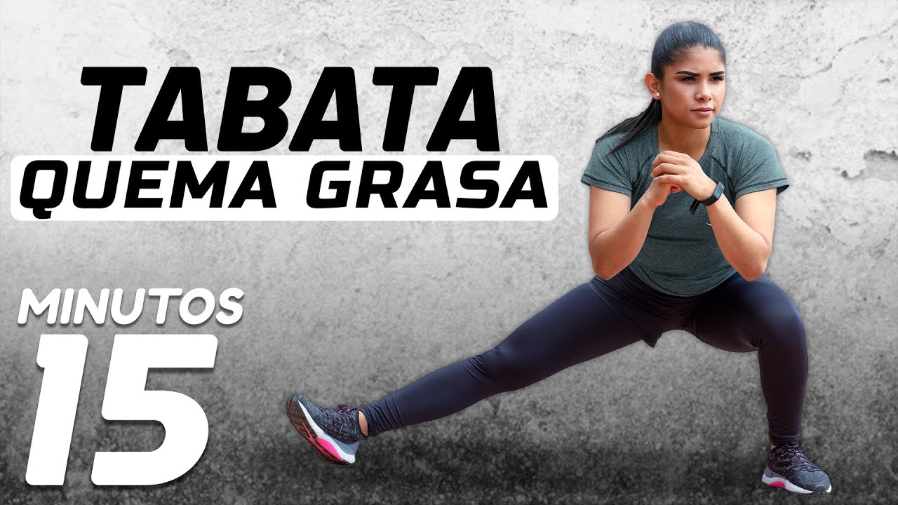 TABATA para BAJAR de PESO 🔥 15 minutos (PRINCIPIANTE) - YouTube