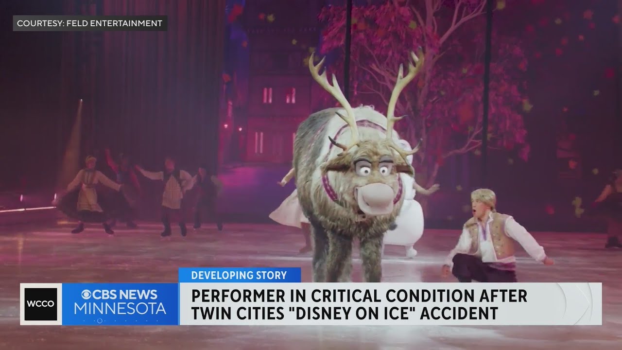 A performer was injured during the Disney On Ice show in Minneapolis ...