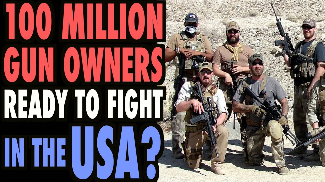 100 Million Gun Owners Ready to FIGHT in USA!!! - YouTube