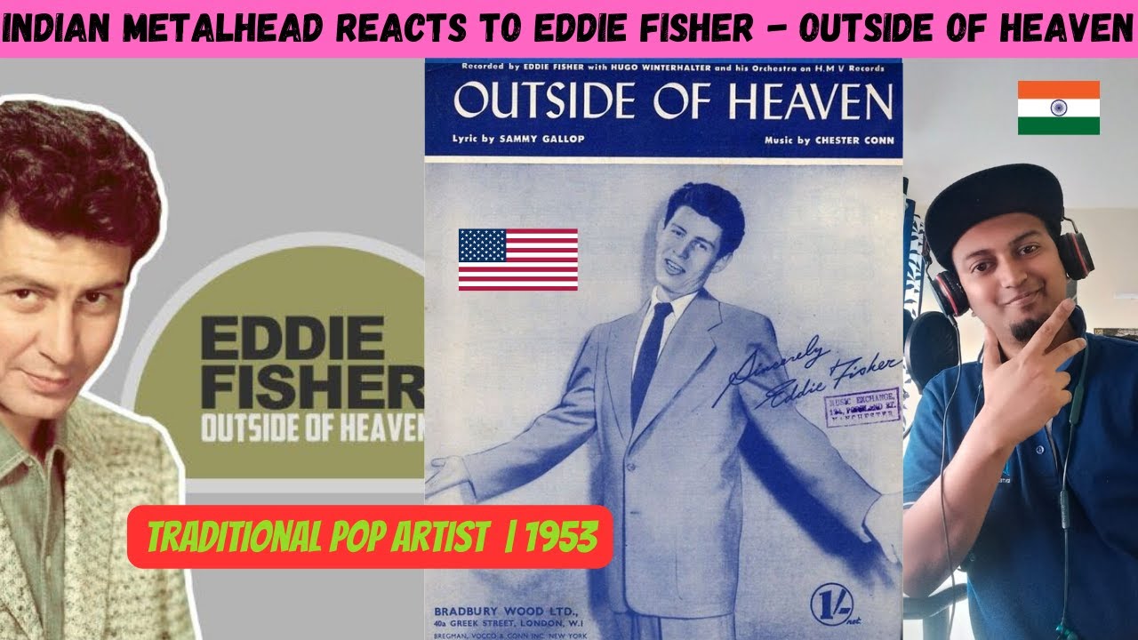 Eddie Fisher - Outside Of Heaven Reaction | 1953 | American Vintage Pop ...