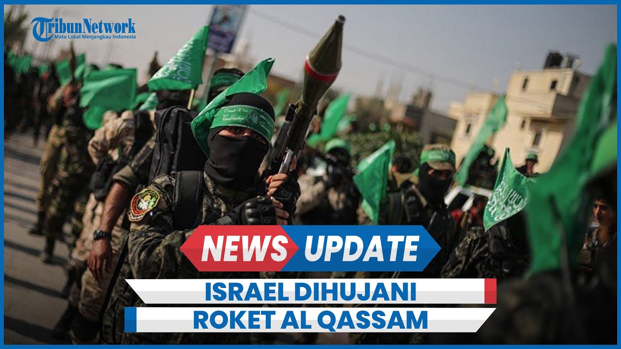 Roket Yassin 105 Al Qassam Hantam 5 Tank 5 Kendaraan Israel - YouTube