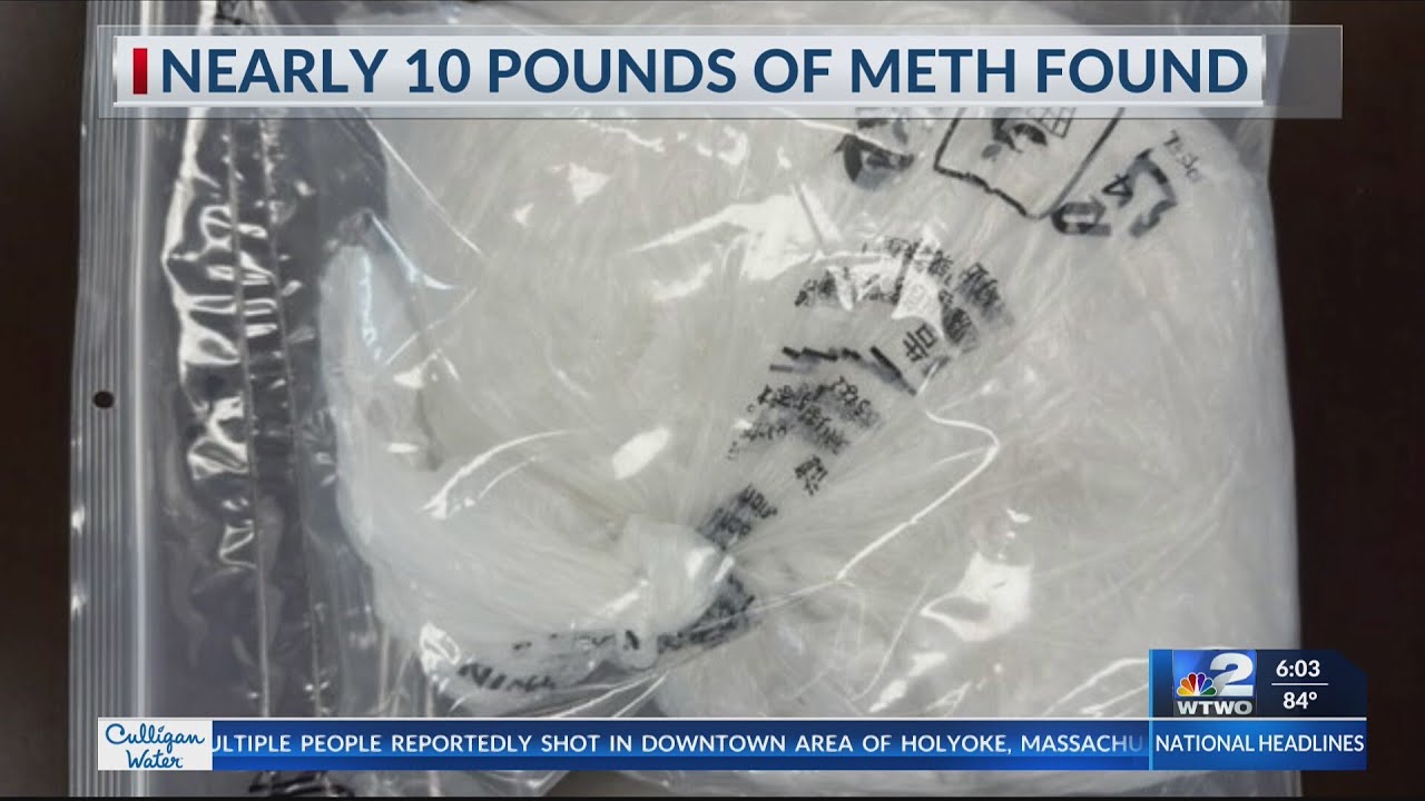 THPD: 10 pounds of meth recovered, 2 arrested following pursuit - YouTube