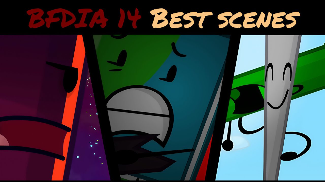 BFDIA 14, Most🔥Fire🔥Scenes Of Each Contestant - YouTube