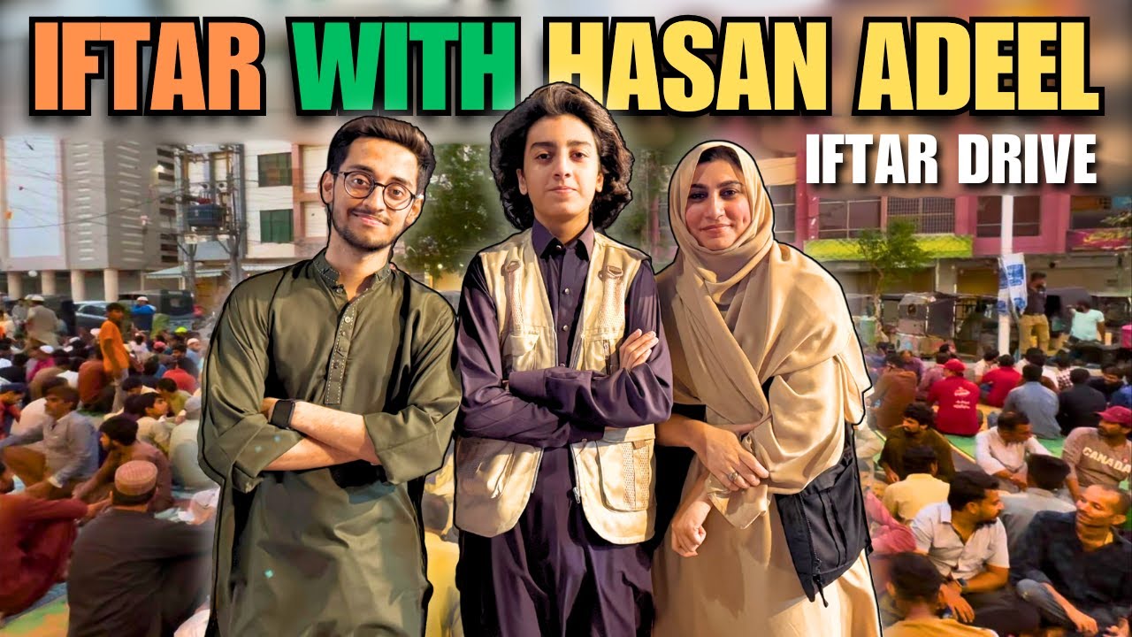 Iftar With Hasan Adeel At Bhookay Nahi Soyengai - YouTube