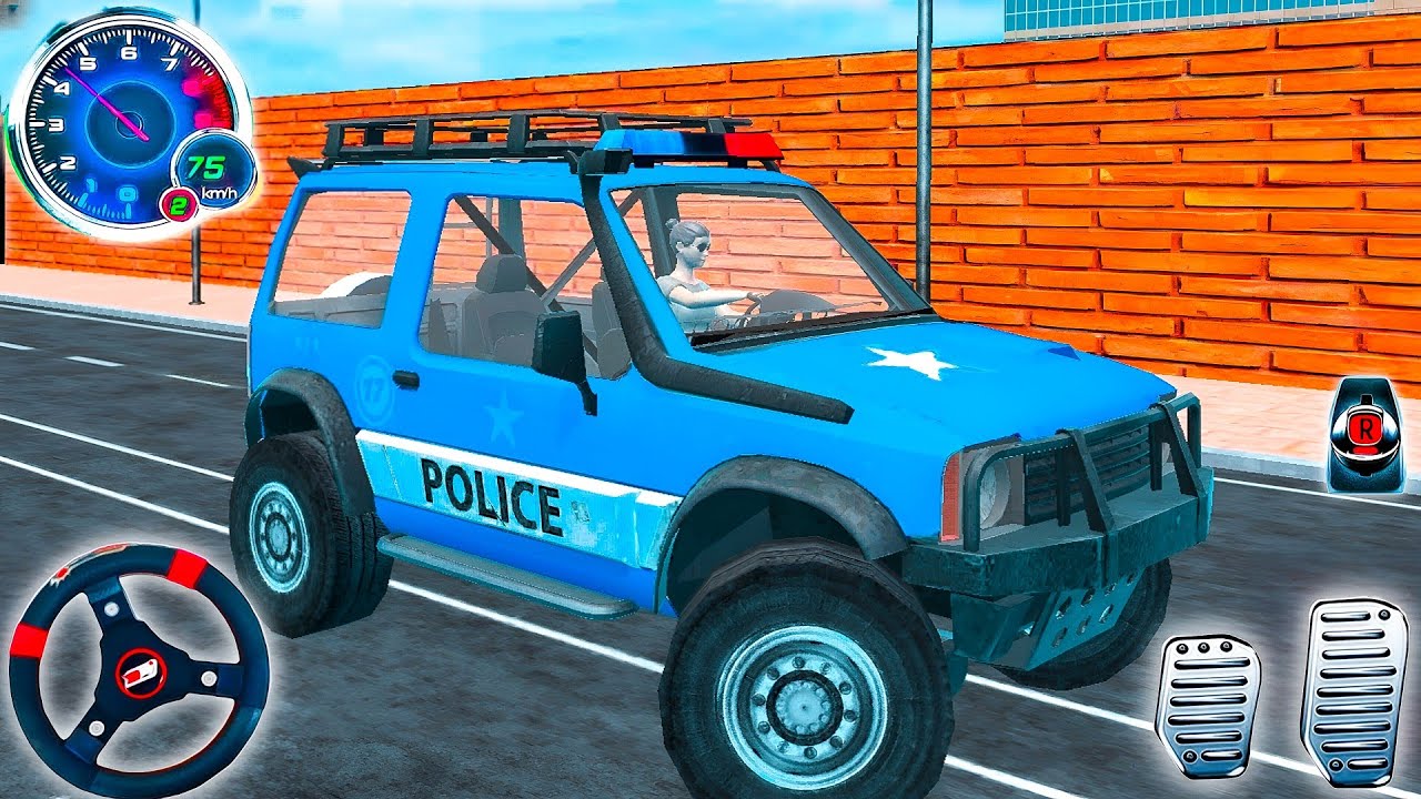 Police Car Transport - Police Car Drive Game - Android Gameplay - YouTube