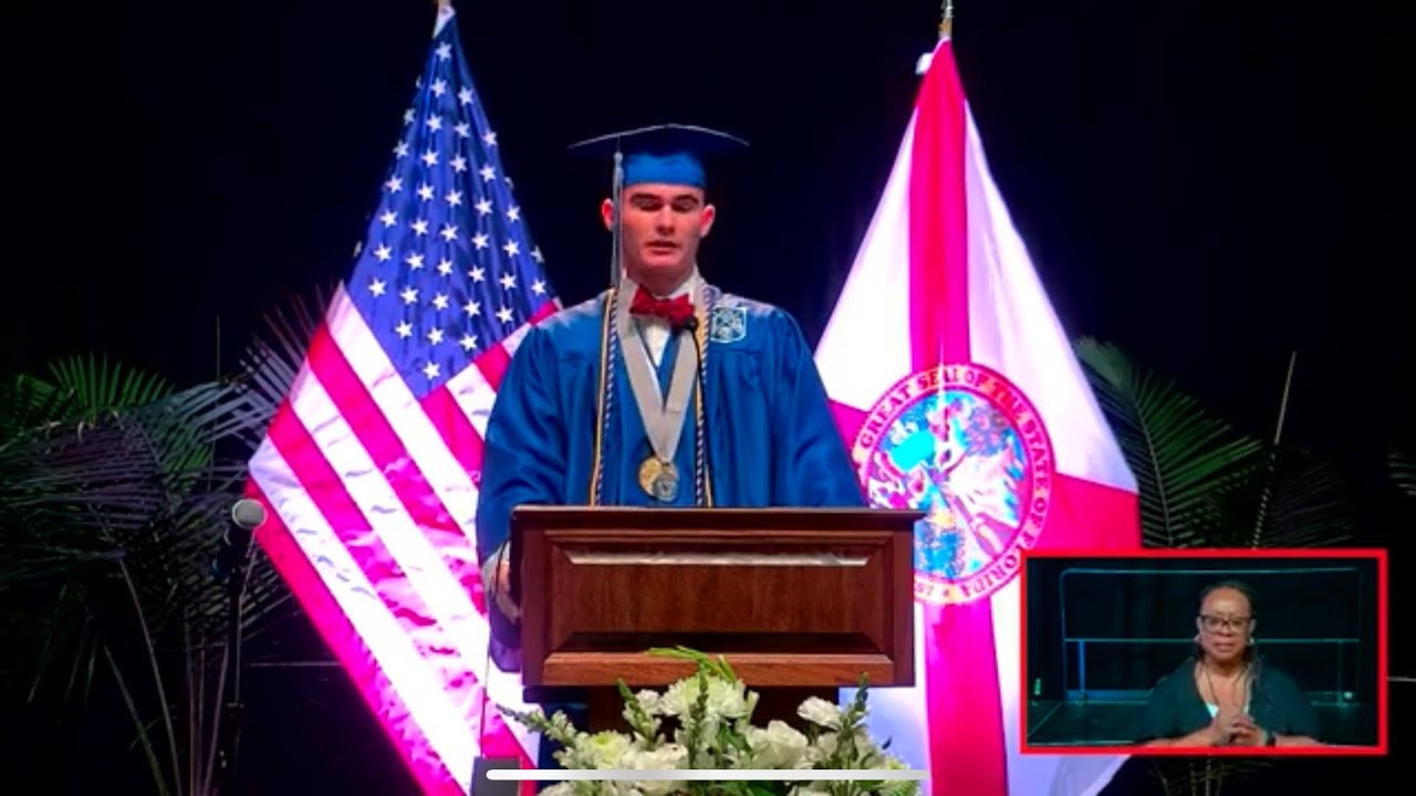 Finn Graifer - Matanzas High School Class of 2024 Commencement Speech ...