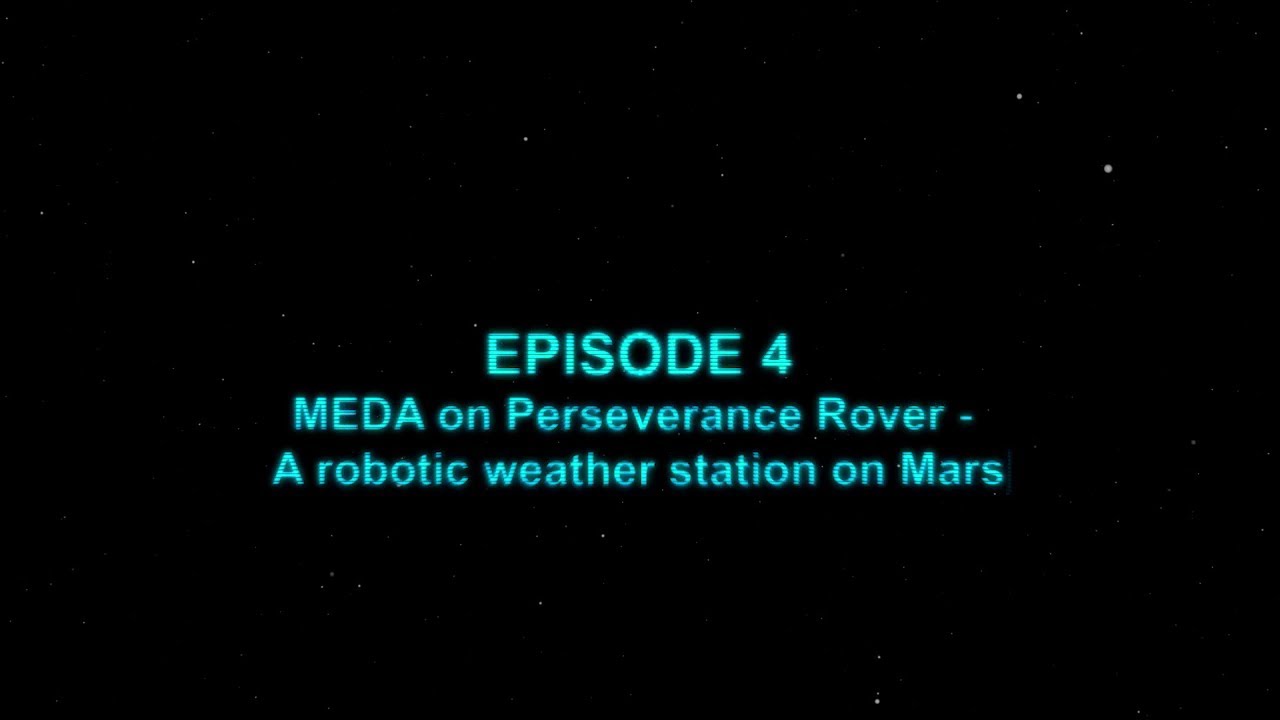 Teaser: MEDA on Perseverance Rover - A robotic weather station on Mars ...