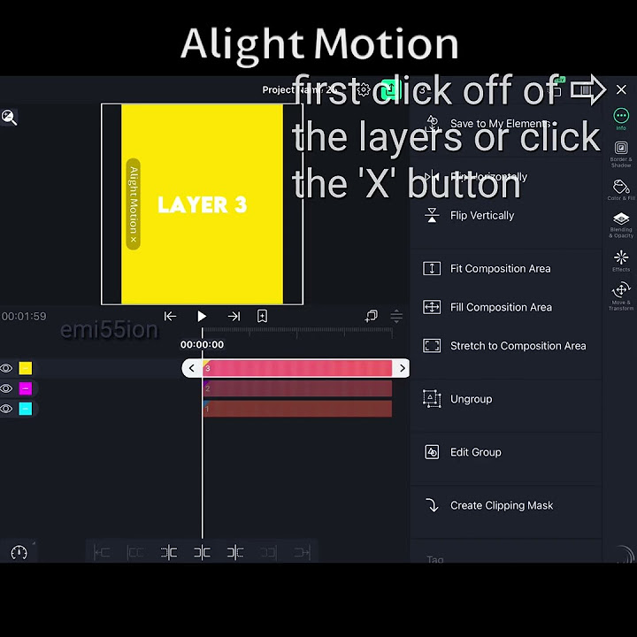 how to reorder layers in alight motion - YouTube
