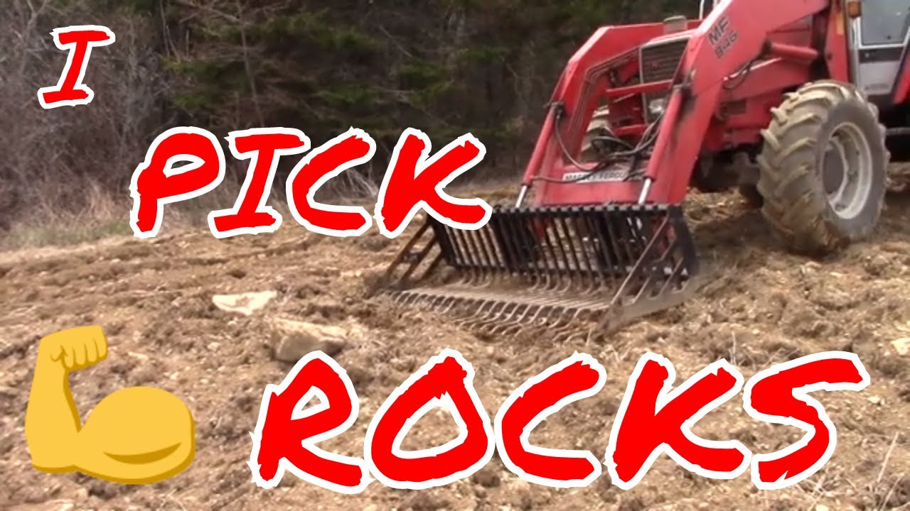 Picking Rocks With Massey 3070 HLA Rock Bucket YouTube picking-rocks-with-massey-3070-hla-rock-bucket-youtube
