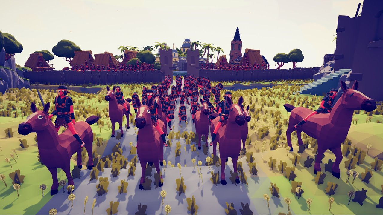 CAN 150x ROMAN SOLDIER KILL REBELS LEADER? - Totally Accurate Battle ...