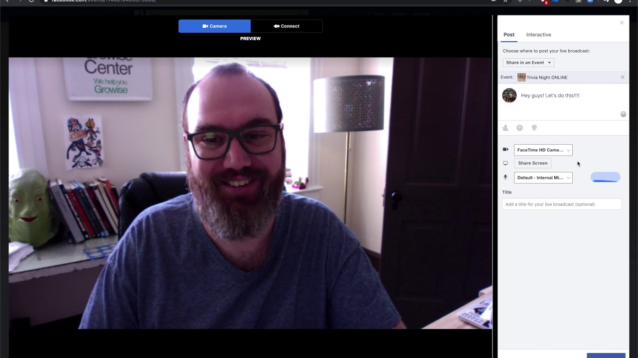 Facebook Live Trivia Night Tutorial - YouTube