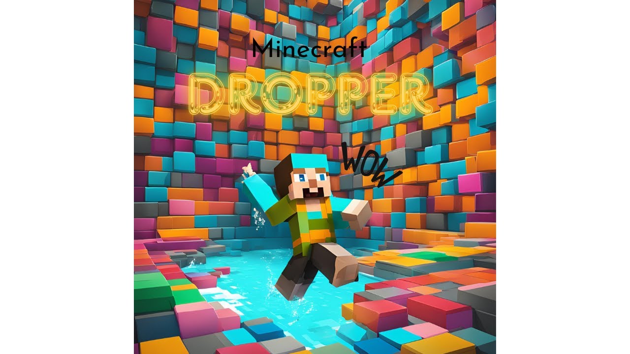 MINECRAFT DROPPER!!! - YouTube
