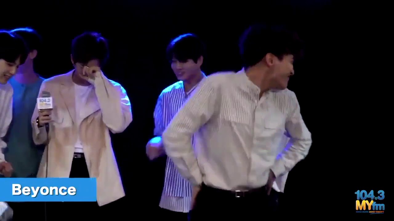 BTS (방탄소년단) DANCING AND SINGING TO BEYONCE - YouTube