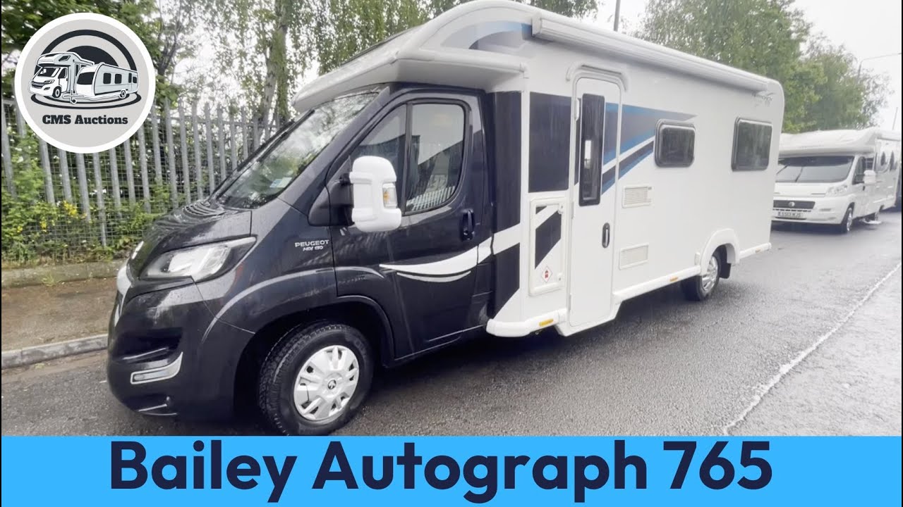 Bailey Autograph 765 - Motorhome Auction - YouTube