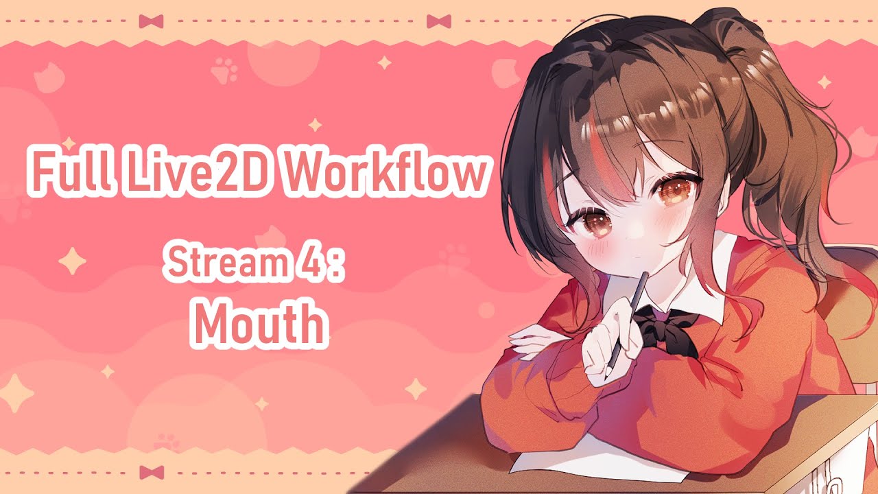 [Live] Full Live2D Workflow - Stream 4 : Mouth/Toggles - YouTube