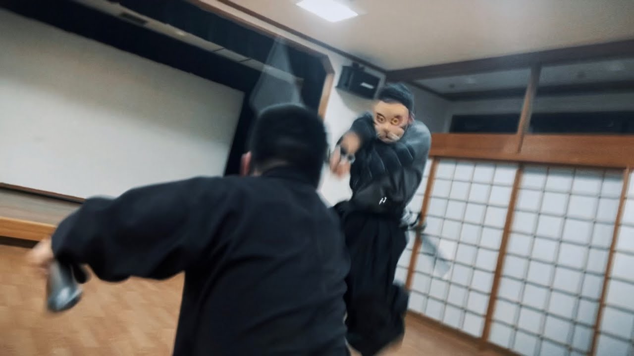 Action movie - Katana battle training 4 - YouTube