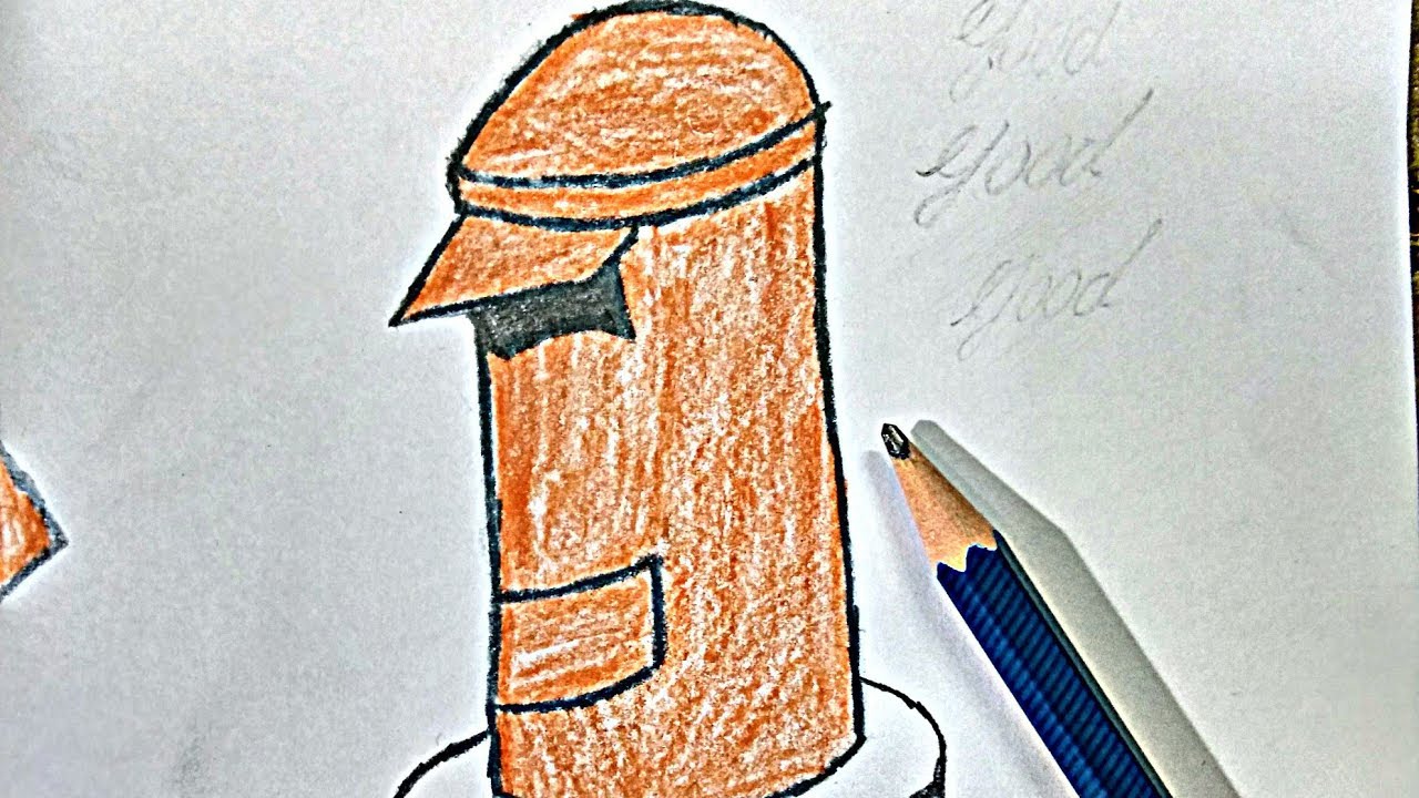 Postbox 📮|| draw postbox 📮 ||how to draw postbox 📮 easy and Colour it ...
