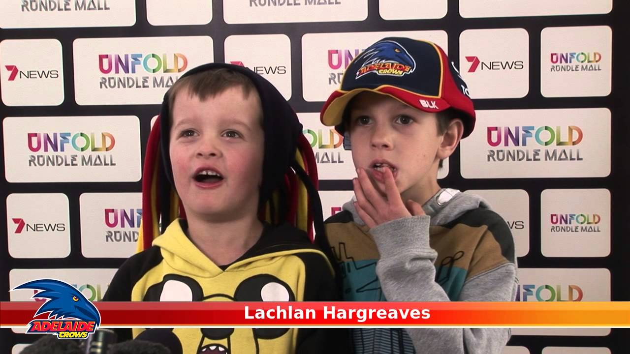 Lachlan Hargreaves - 7 News Crows Experience - YouTube