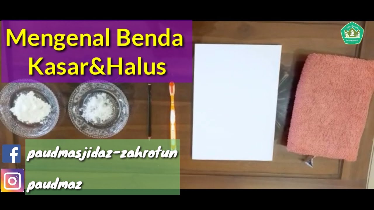 MENGENAL BENDA KASAR&HALUS - YouTube