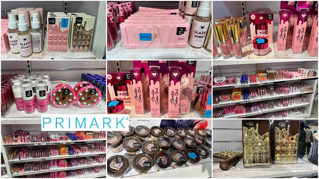 Primark makeup and beauty products new collection - October 2023 - YouTube