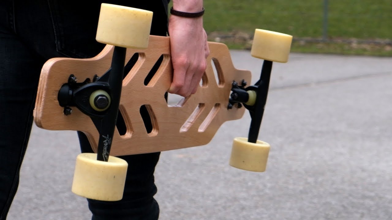 Skeleton Longboard (Full Build) - YouTube