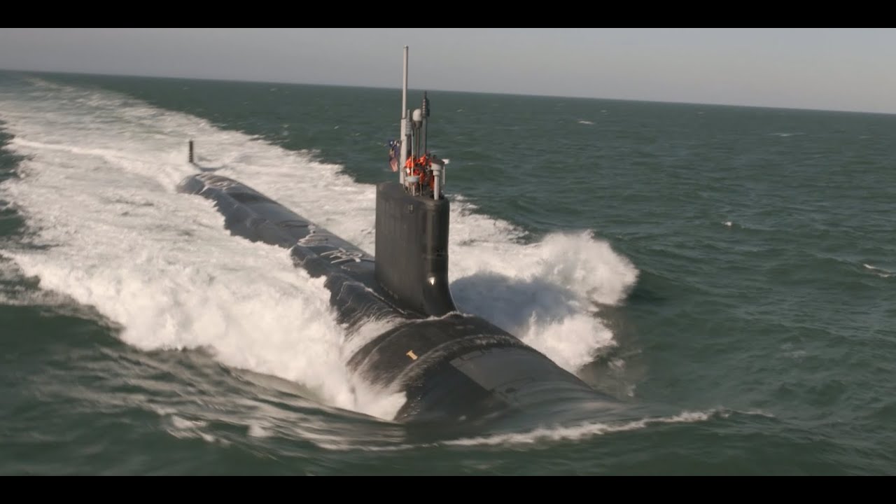 Montana (SSN 794) Sea Trials - YouTube