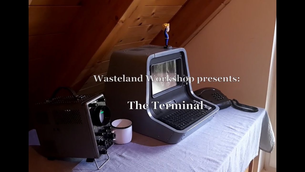 Working DIY Fallout Terminal - YouTube