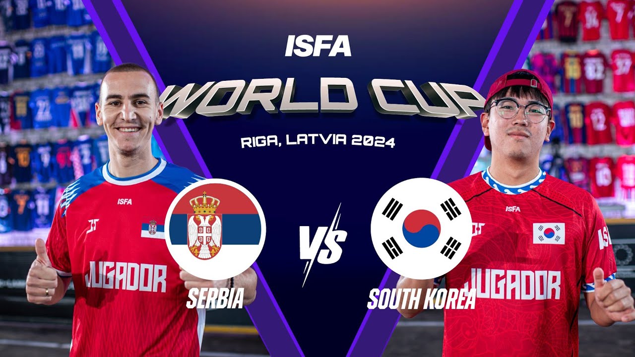 Serbia v South Korea (Group C) | ISFA World Cup 2024 - 3v3 Street ...