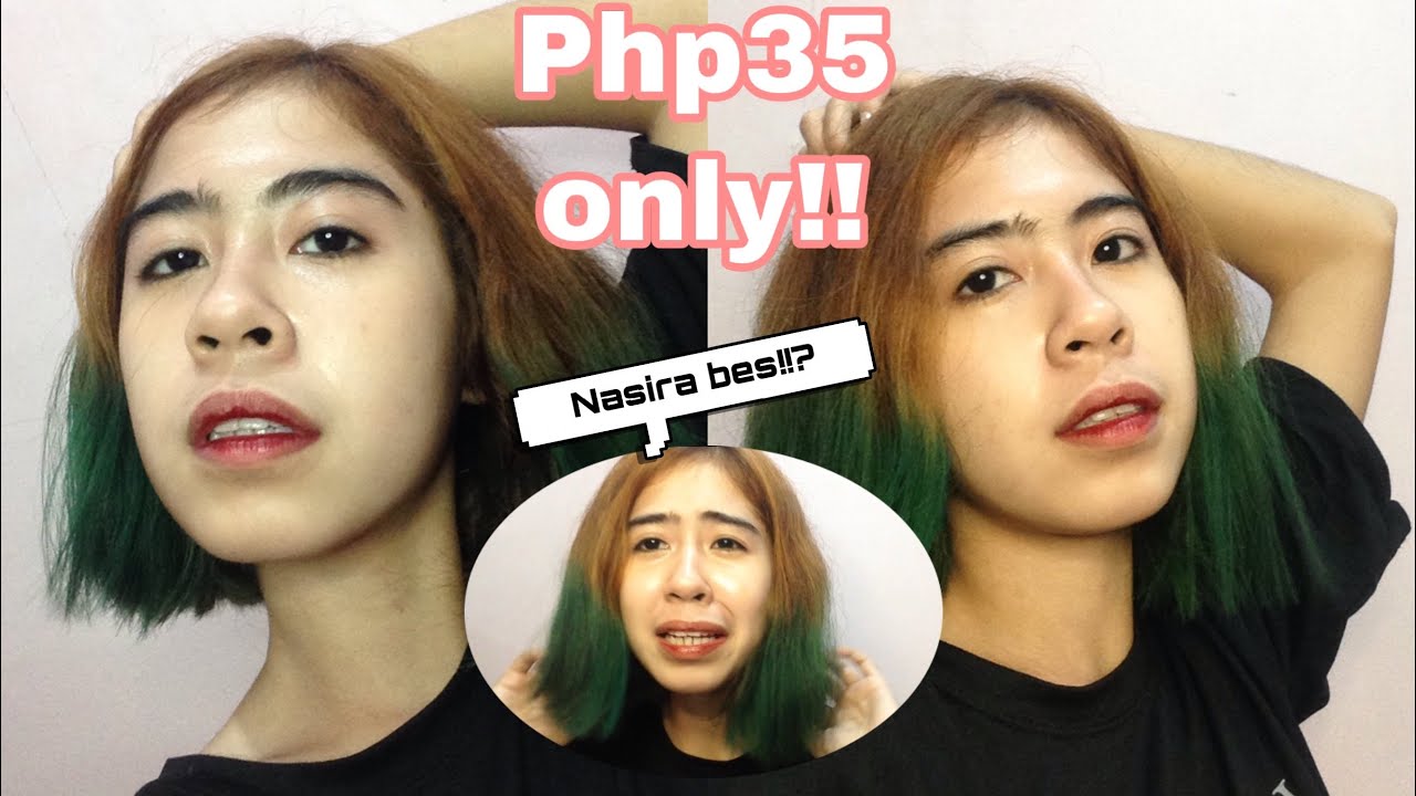 How to achieve green hair color?(DIY)|Affordable bleaching hair color ...