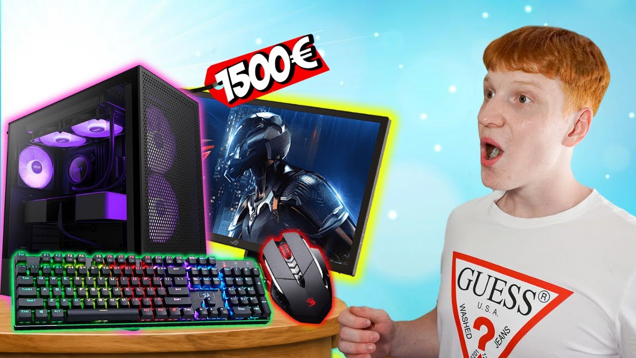 Najlepší BUDGET Gaming PC Setup za 1500€! | PC / Monitor / Klávesnica ...