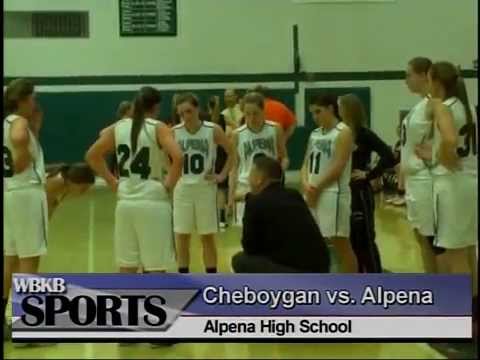 Cheboygan Chiefs vs. Alpena Wildcats - Girls Basketball - YouTube