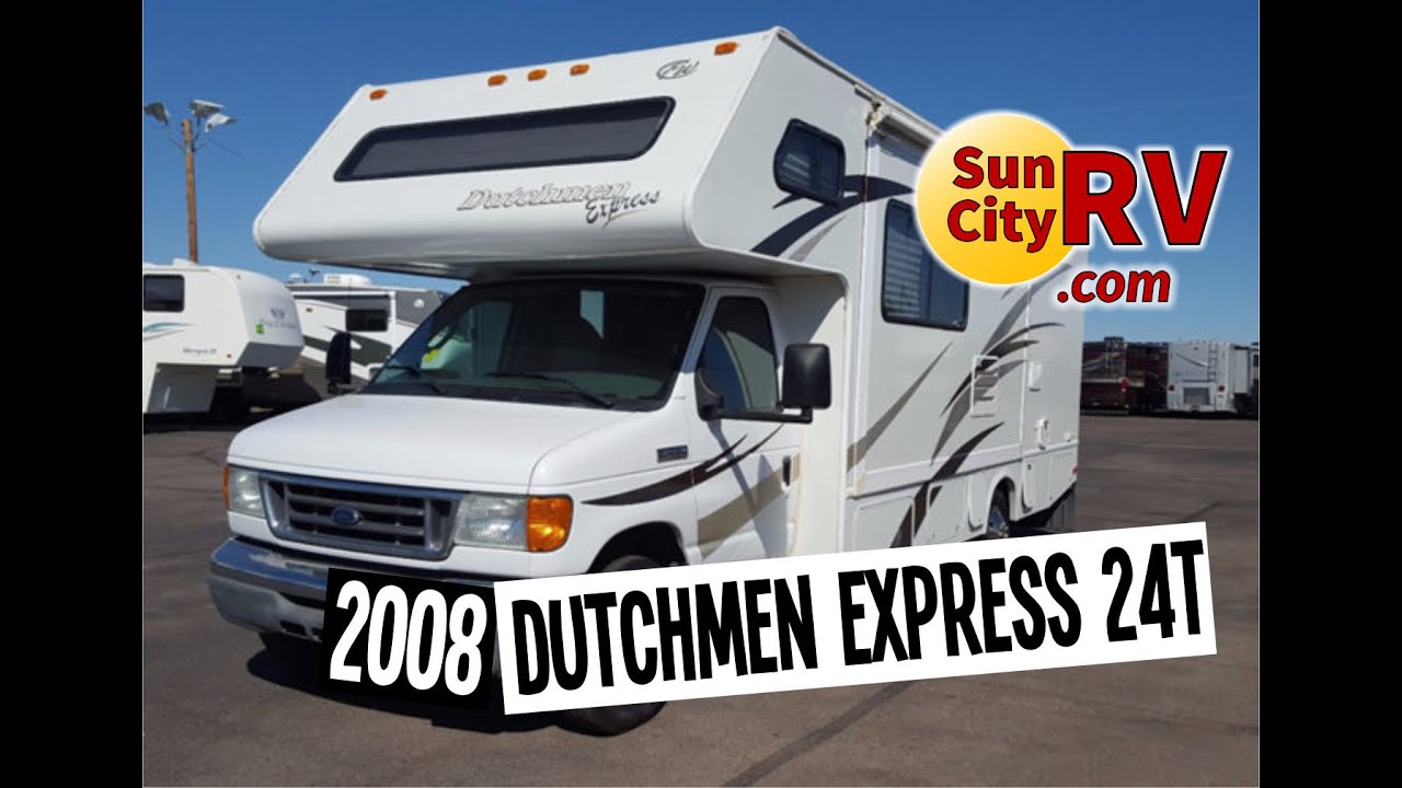 Dutchmen Express 24T 2008 RV For Sale | Sun City RV | Phoenix - YouTube