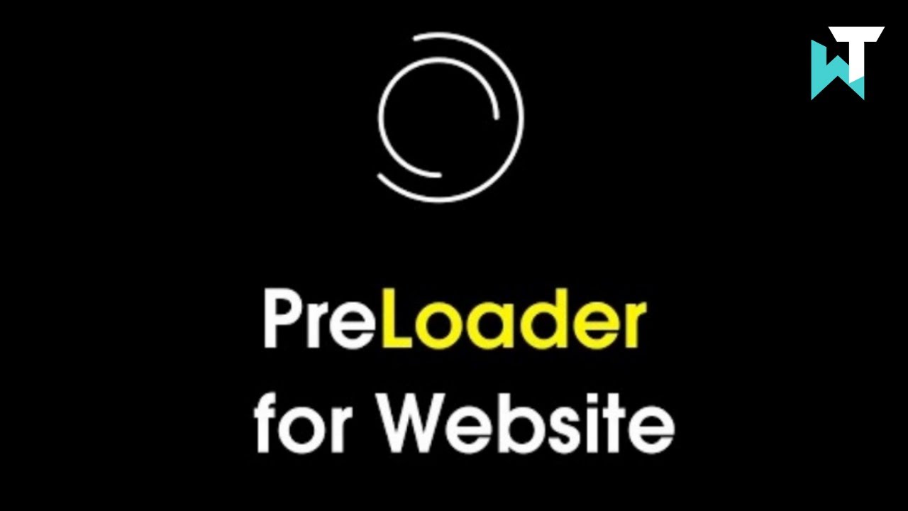 How To Make Website Preloader Using Html Css Js Page Loading Website Loading Animation Youtube 7431