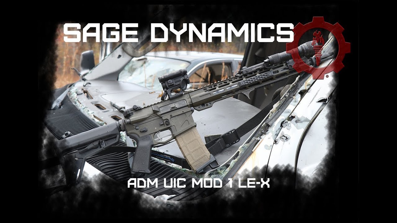 American Defense Manufacturing UIC Mod 1 LE X - YouTube