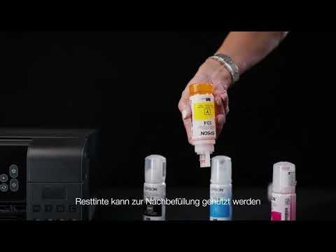 Einfüllen Tinte Epson EcoTank Drucker: So kommt die Tinte in den Tank | Erstbefüllung | How To