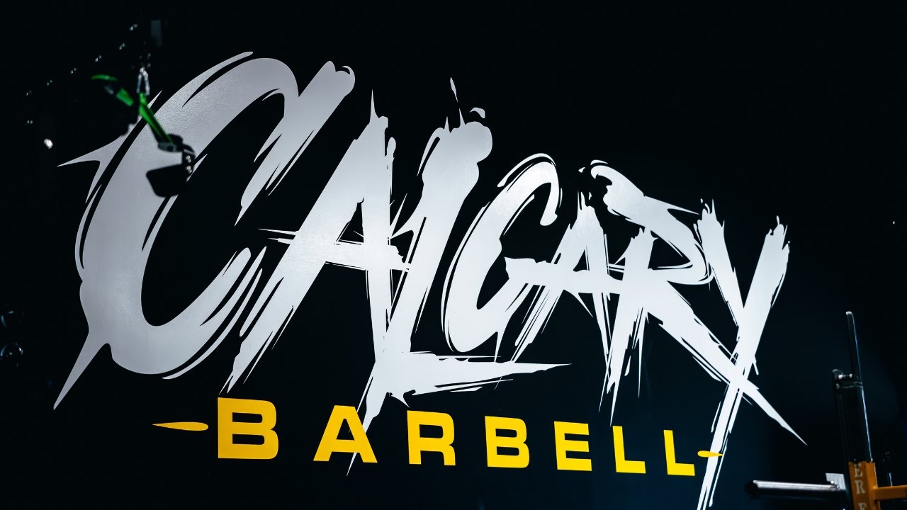 Benching at Calgary Barbell - 25 Days Out - YouTube
