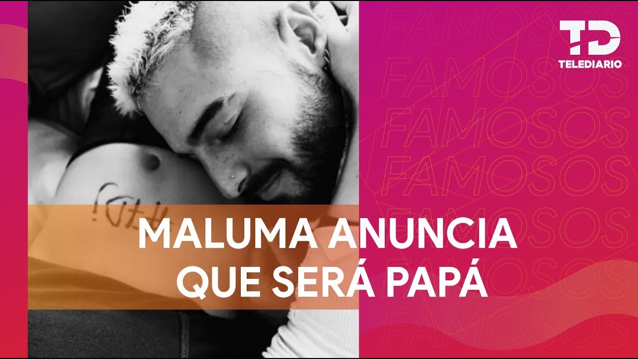 Maluma anuncia que será papá junto a su novia Susana Gómez - YouTube