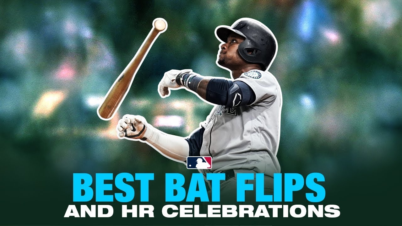 Best Bat Flips/Bat Drops from start of MLB season - YouTube