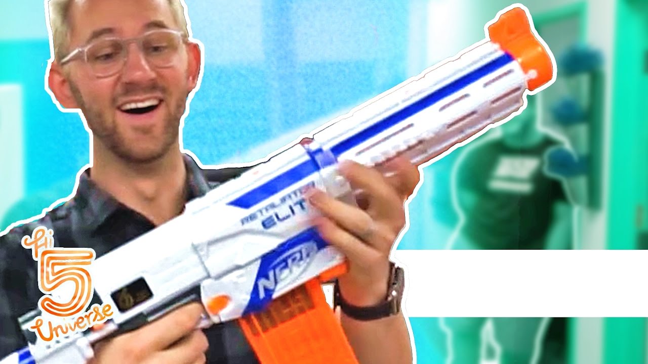 Our First Modded NERF Gun! - YouTube