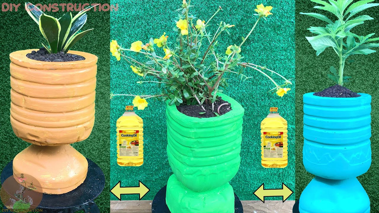 Crafting Stunning Flower Pots: Top 3 Easy DIY Projects Using Plastic ...
