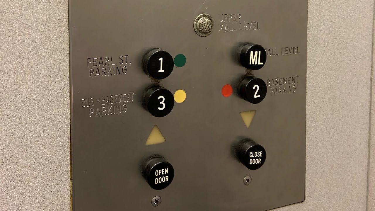 Otis Black Button And Otis touch sensitive Elevators Main Place mall ...