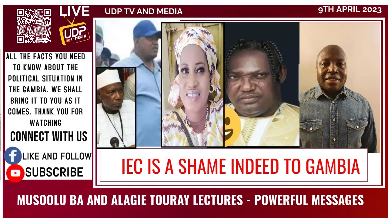 MUSOOLU BA AND ALAGIE TOURAY LECTURES - POWERFUL MESSAGES.IEC IS A ...