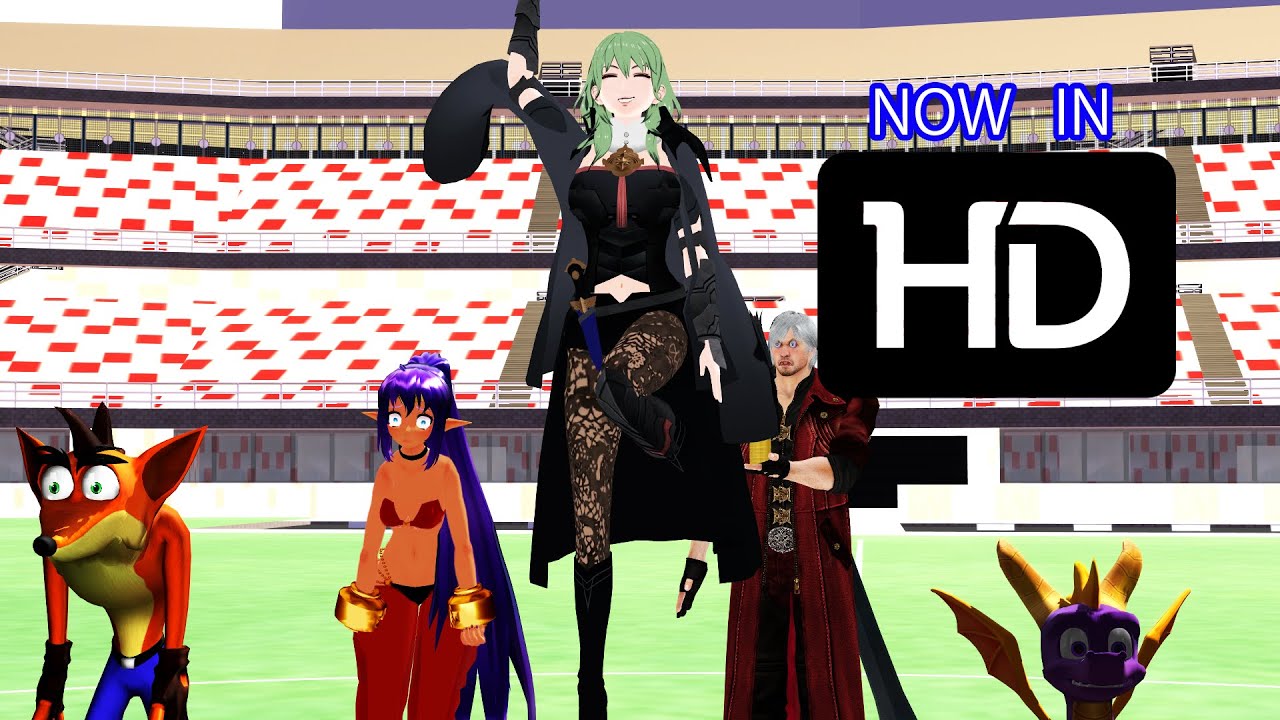 (SSBU MMD) Byleth is in Smash Guys; HD Remaster - YouTube